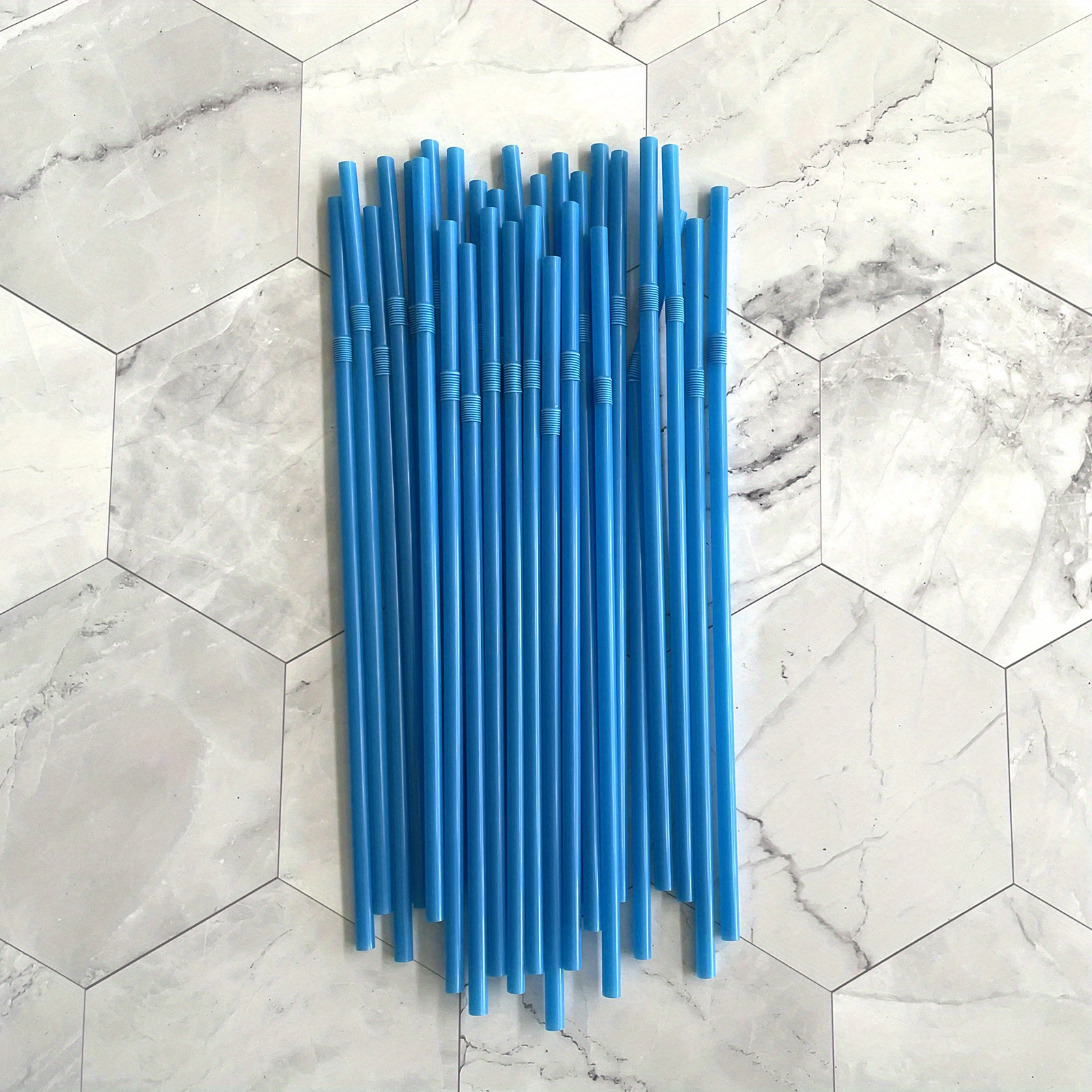 100/500pcs Flexible Plastic Straws Red Orange Yellow Green Pink Blue ...