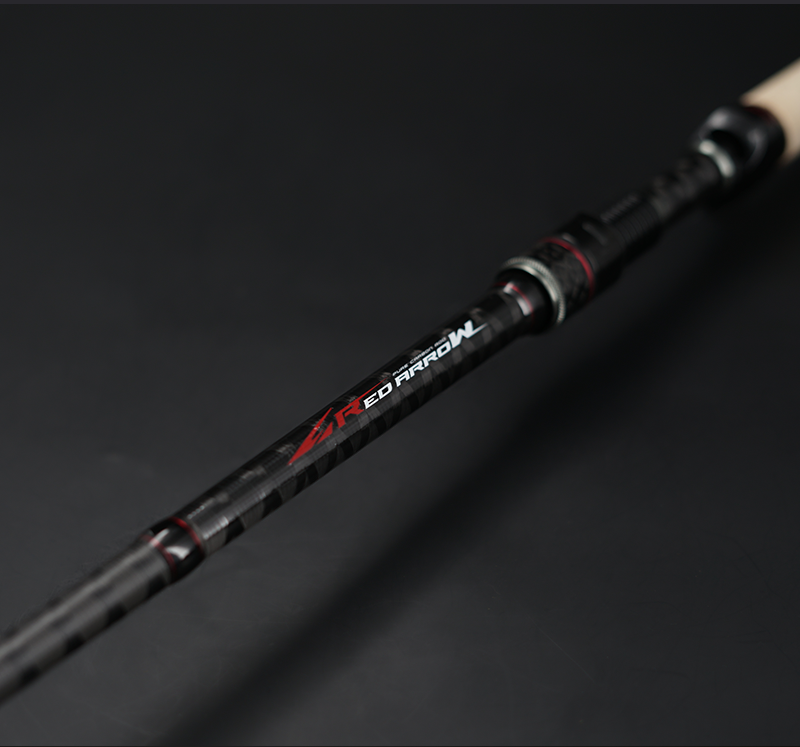 SEASIR Red Arrow 1.98M(6.6)/82g M Power Ultralight Fishing Rod FUJI-O Guide Rings Carbon High ...