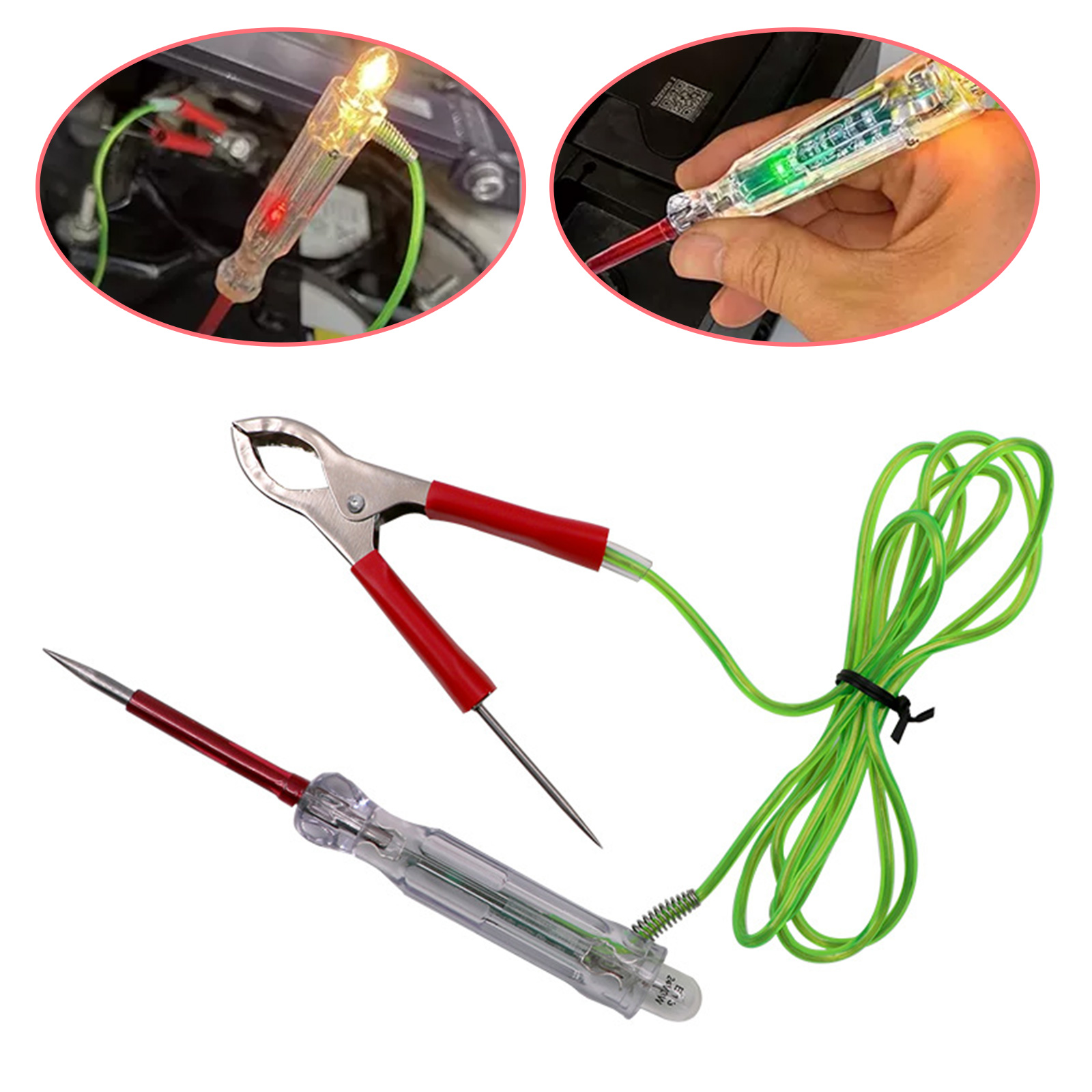 [Local delivery] Automotive LED Circuit Tester 6-24V Test Light with ...