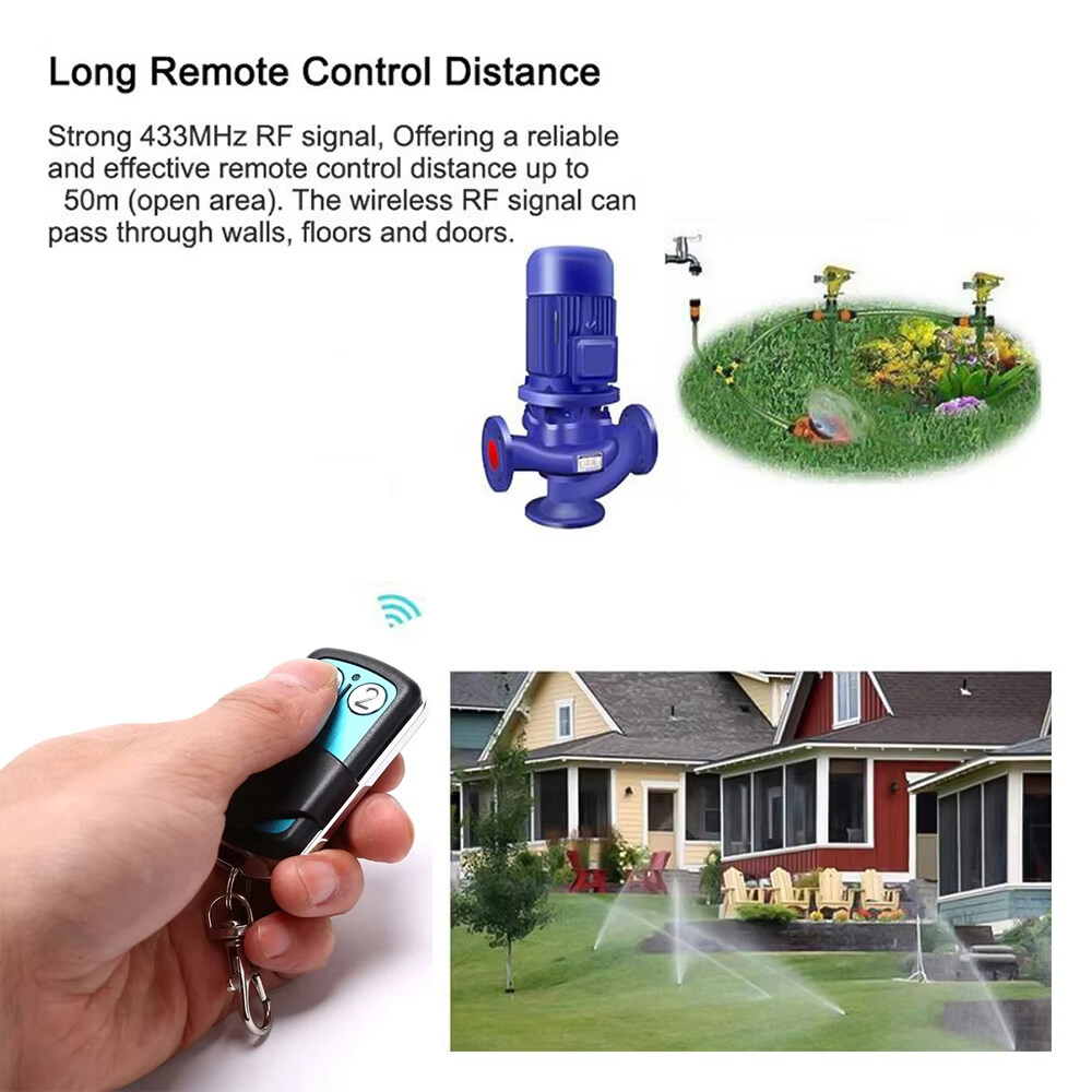 SMC5326 Autogate Remote Control Key 8 DIP Switch Auto Gate 330MHZ ...