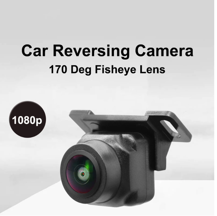 HD 1080P Starlight Night Vision CCD Fisheye Lens Car Reversing Rearview ...