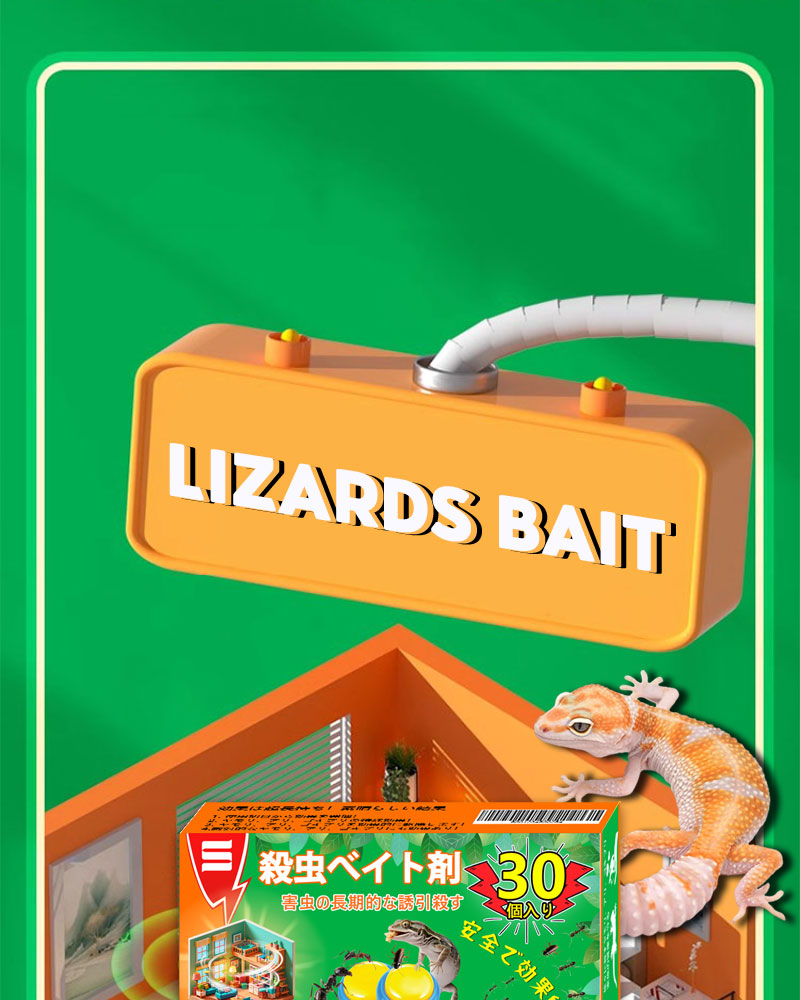 【30 pcs per box！】CC Lizard bait Ubat cicak Racun cicak paling berkesan ...
