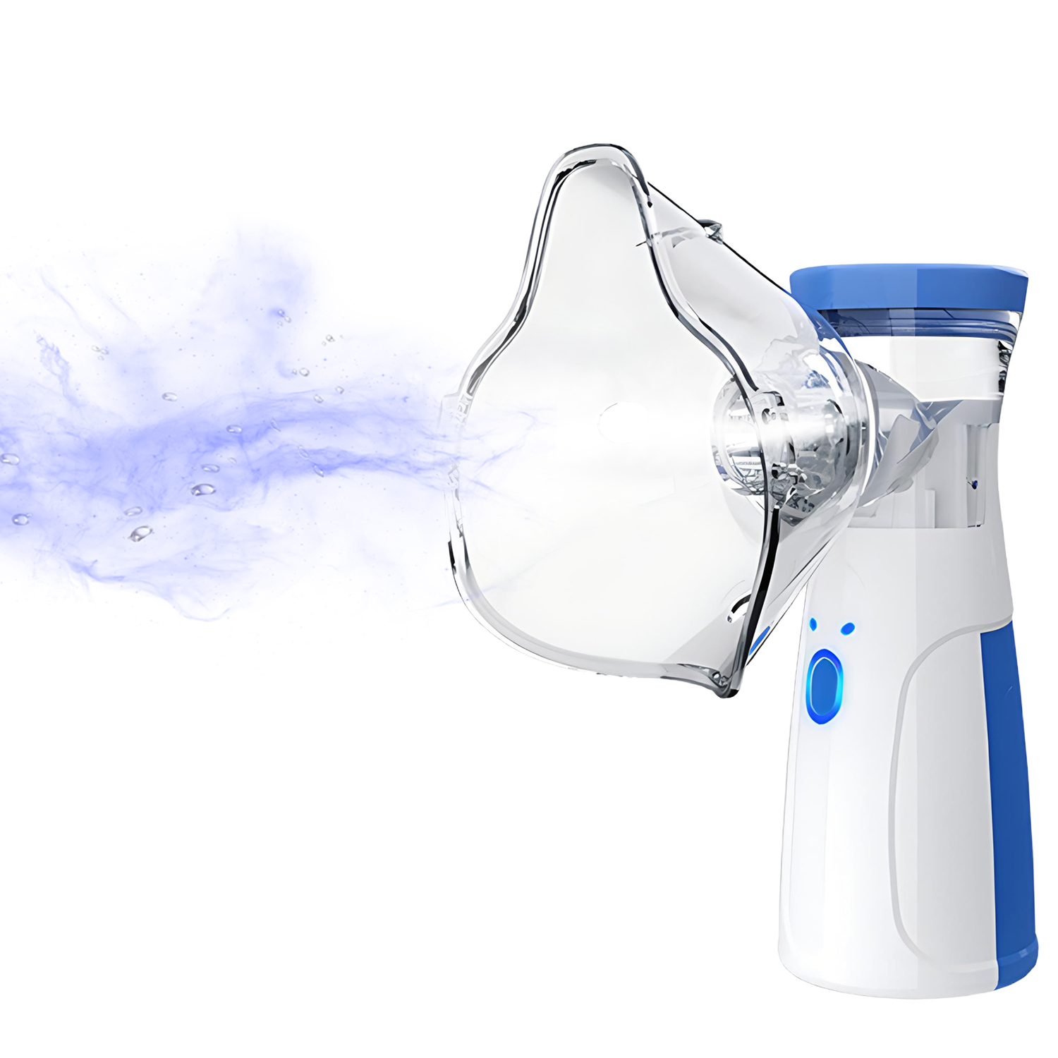 Portable Silent Mesh Nebulizer, Mini Inhaler for Asthma Relief ...