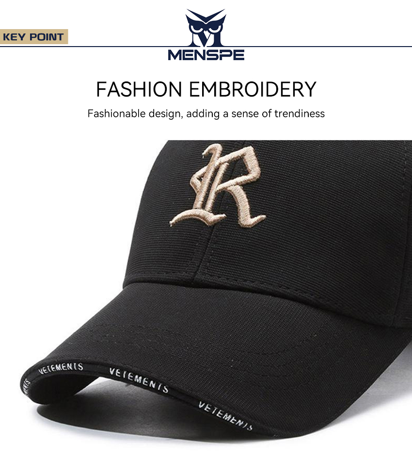 MENSPE Men’s Baseball Cap Unisex Summer Outdoor Sun Hat Leisure Peaked ...