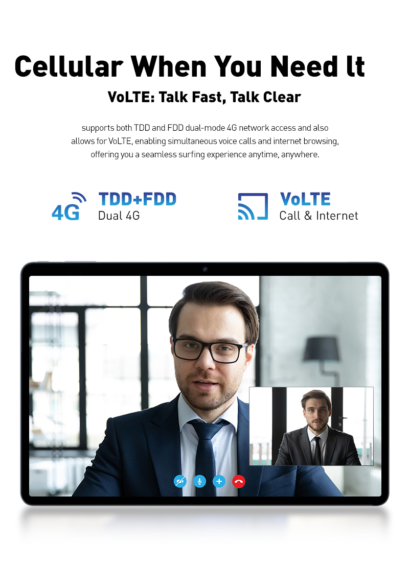 SUXI Poker A3 10.1" Kids Learning pad Tablet 12+128GB 4G, Dual Speakers ...