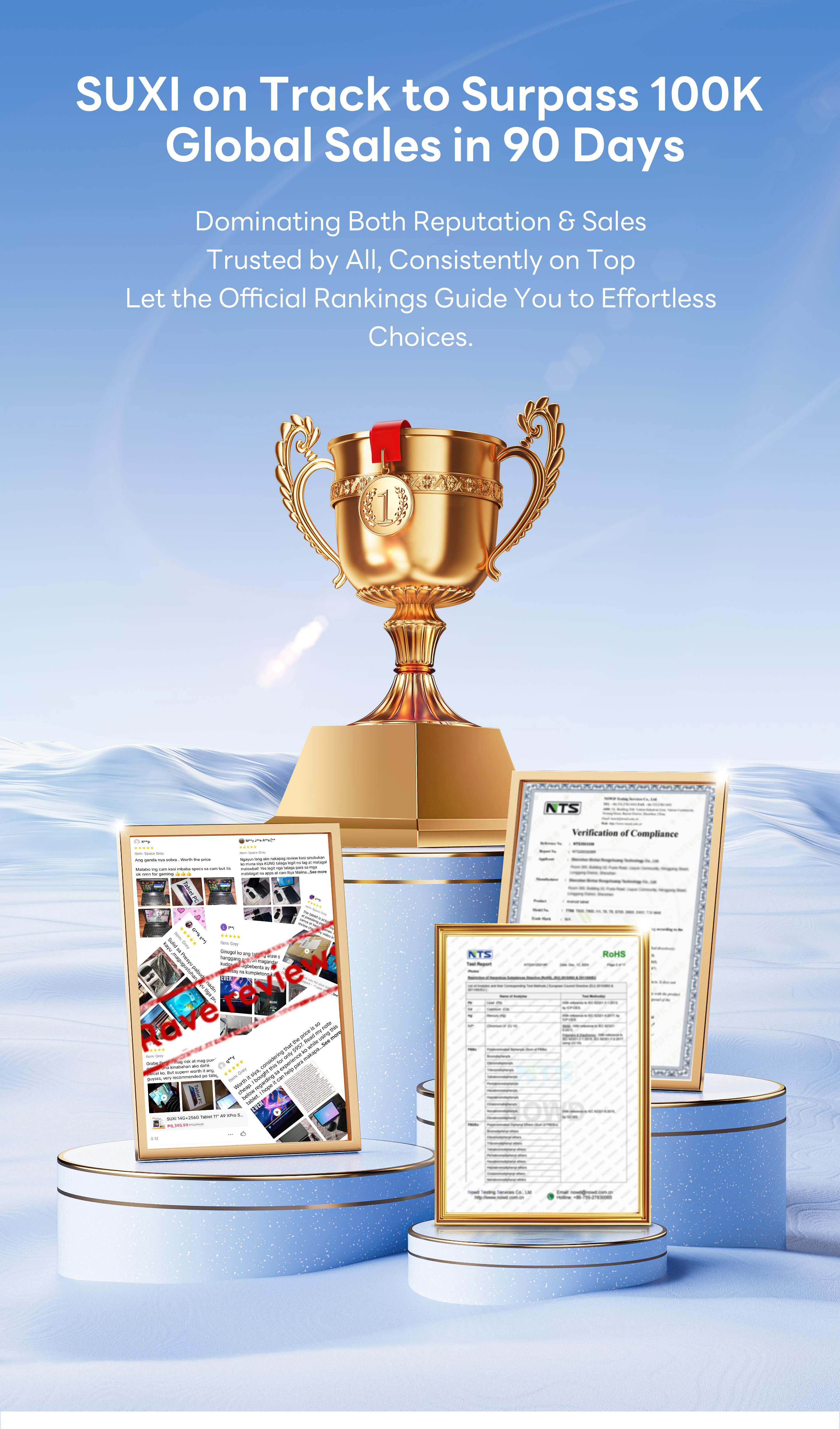 SUXI Poker A3 tablet for kids Android 14 10.1-inch IPS screen Unisoc ...