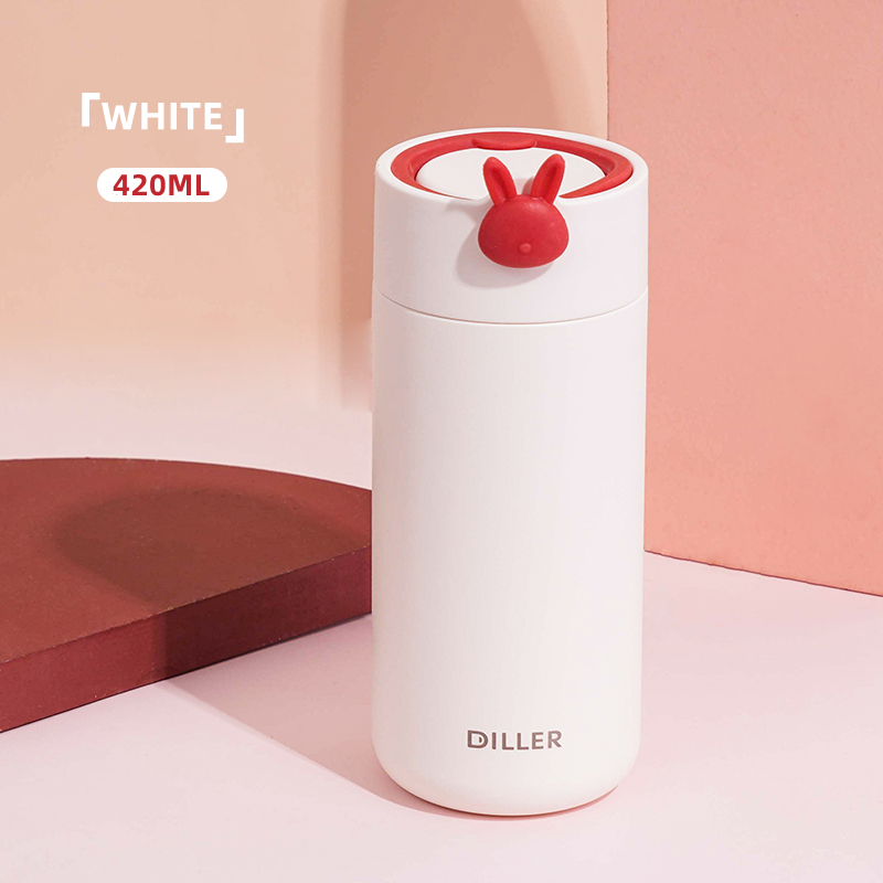 Diller SUS316 Vacuum Thermos Flask Insulated Water Bottle Coffee Travel ...