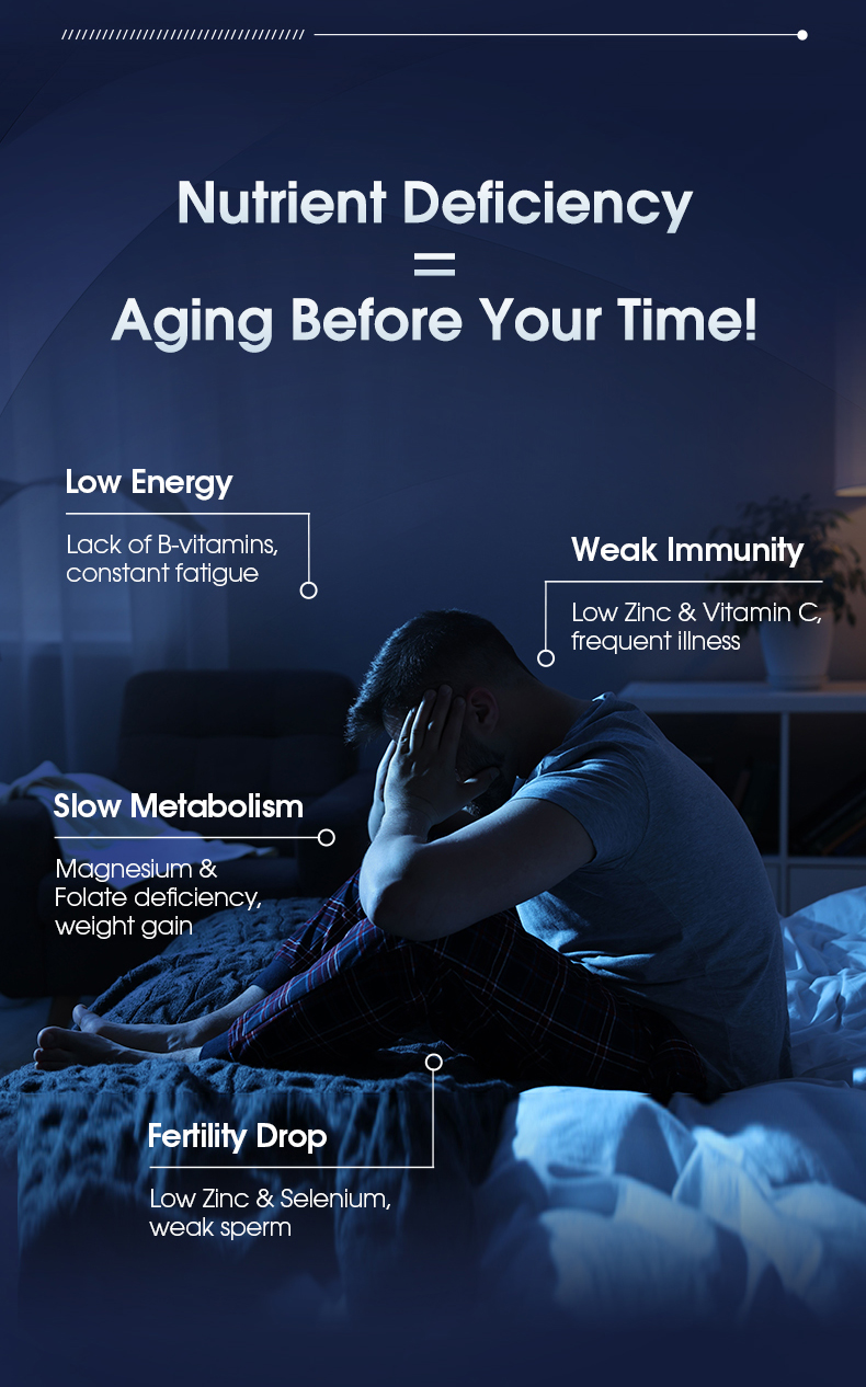 Pentavite Men Multivitamin 30 Tablets - 16-in-1 Formula! Taurine for ...