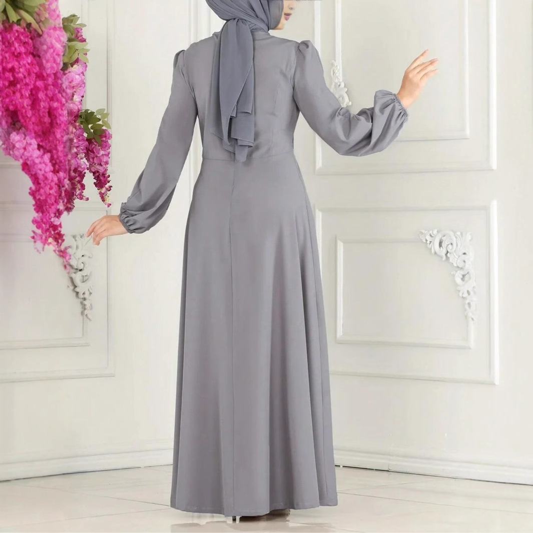 GDTIMA Baju Raya NEW Abaya Dress Jubah Muslimah Turkish Arabic robe ...