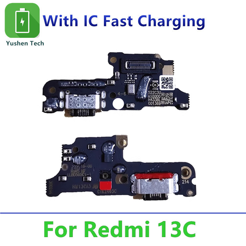 For Xiaomi Redmi 12C 13C 14C USB Charging board Charger Port Dock With ...