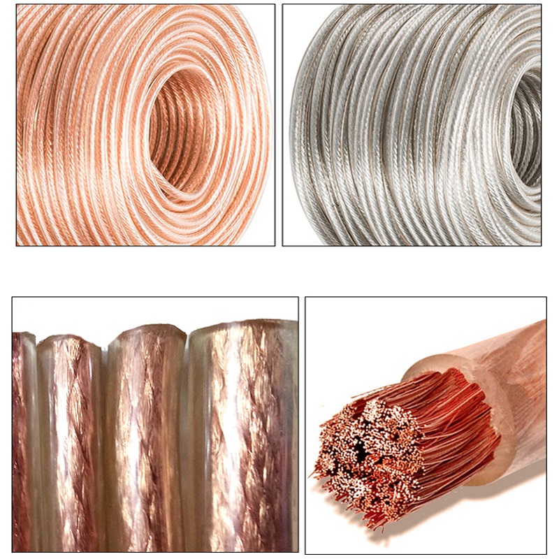 Transparent Purple Copper Coated Plastic Copper Stranded Wire Tin ...