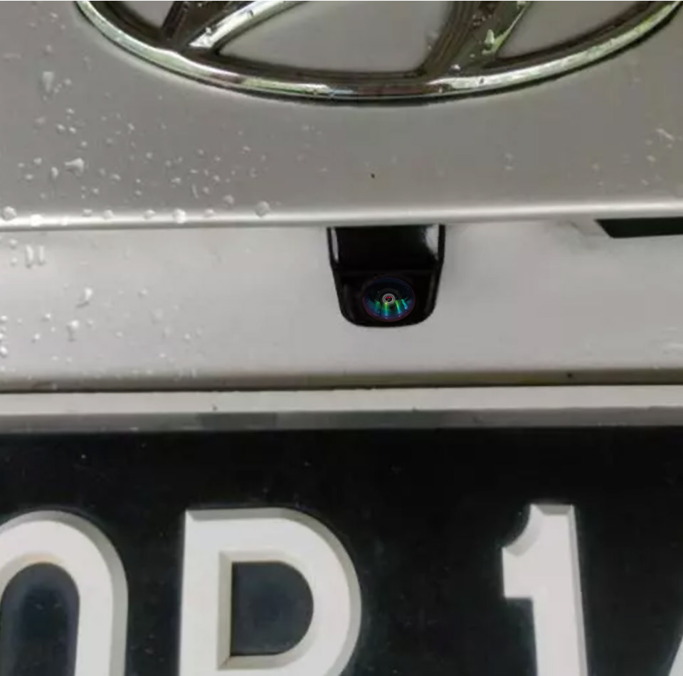AHD 1080P Dynamic Trajectory REVERSE CAR CAMERA with Moving Guidelines ...