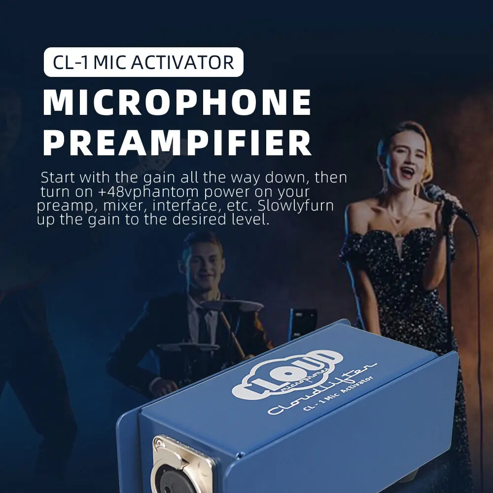 Cloud Microphones - Cloudlifter CL-1 Microphone Activator - Ultra-Clean ...