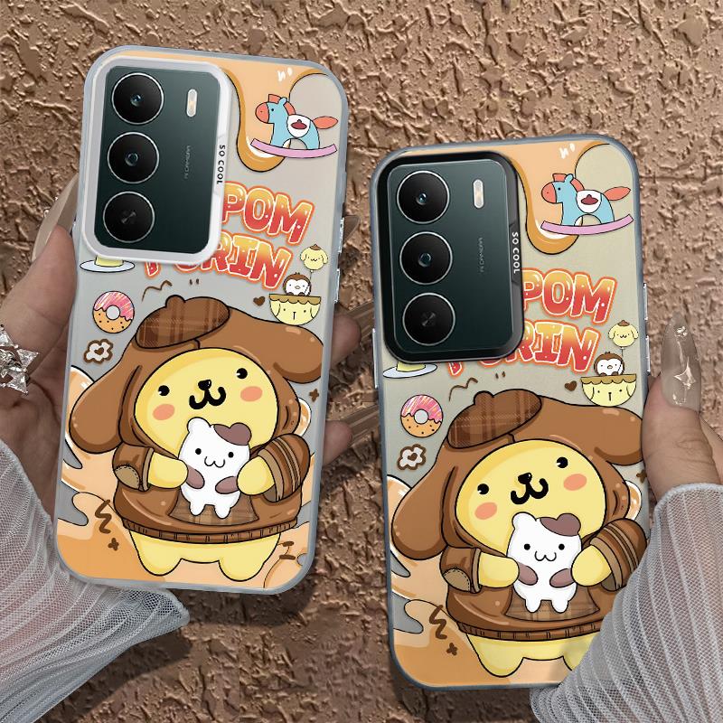realme C71 C73 5G Sanrio Pompompurin Case Solid Case Color Silver Cover ...