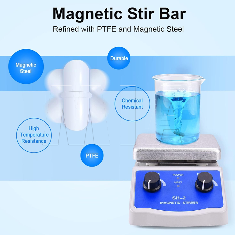 Magnetic Stirrer SH-2 350W Heating Digital Display Thermostatic Stirrer ...