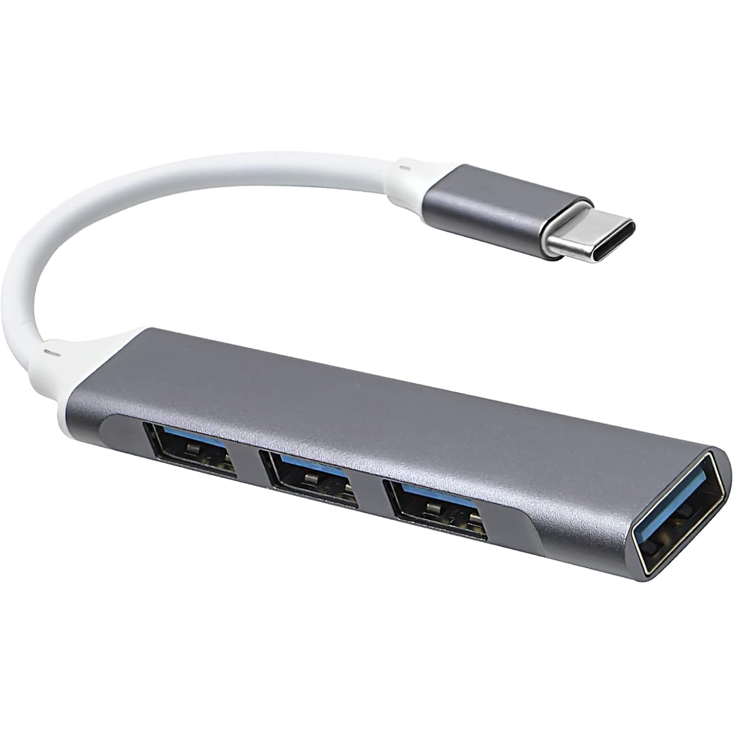 Type C HUB USB Port 4 in 1 High Speed OTG 4 Port Multi Splitter Adapter ...