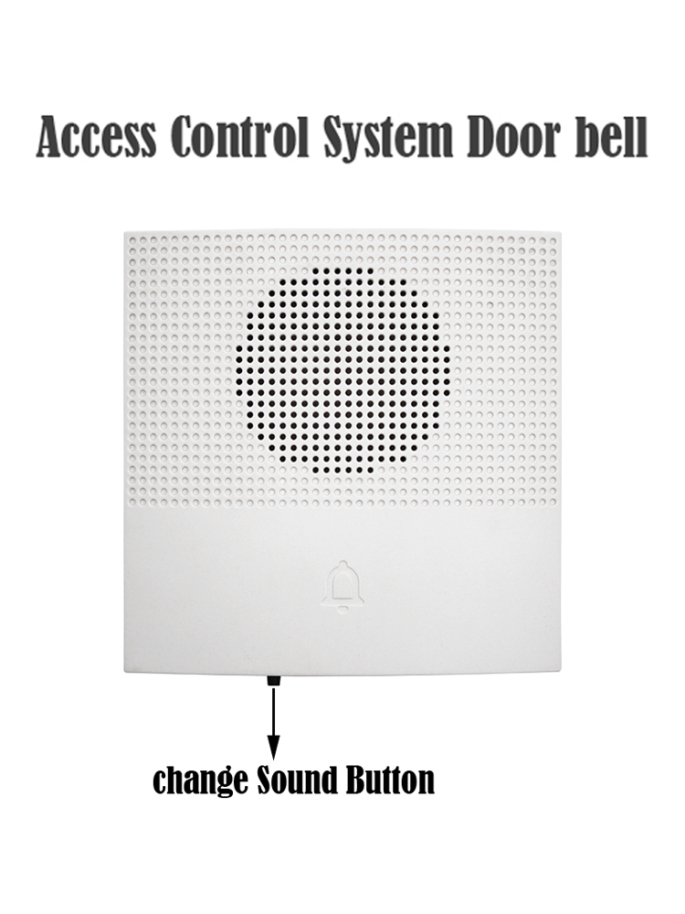 38 Sounds Adjustable Door Bell 12V Wired and Battery Types Doorbell for ...