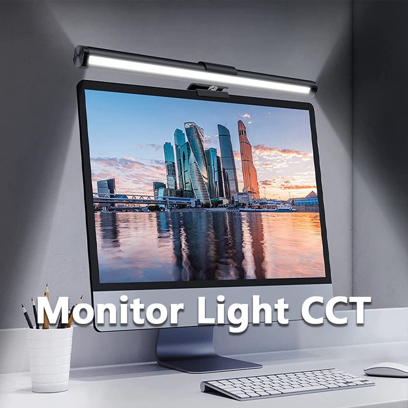 Monitor Light Bar Dimmable Remote Computer Screen Hanging Lights USB ...