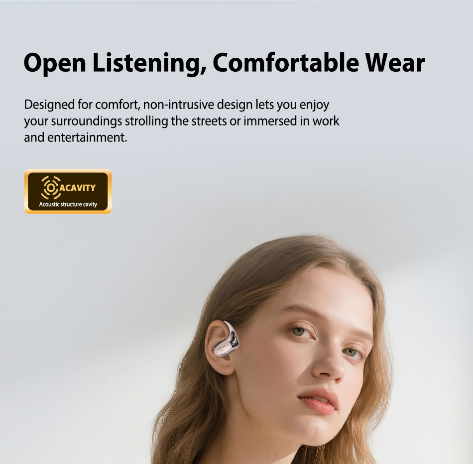 MINISO MS202 AI Translator Earbud Wireless Earphone Bluetooth 6.0 Smart ...