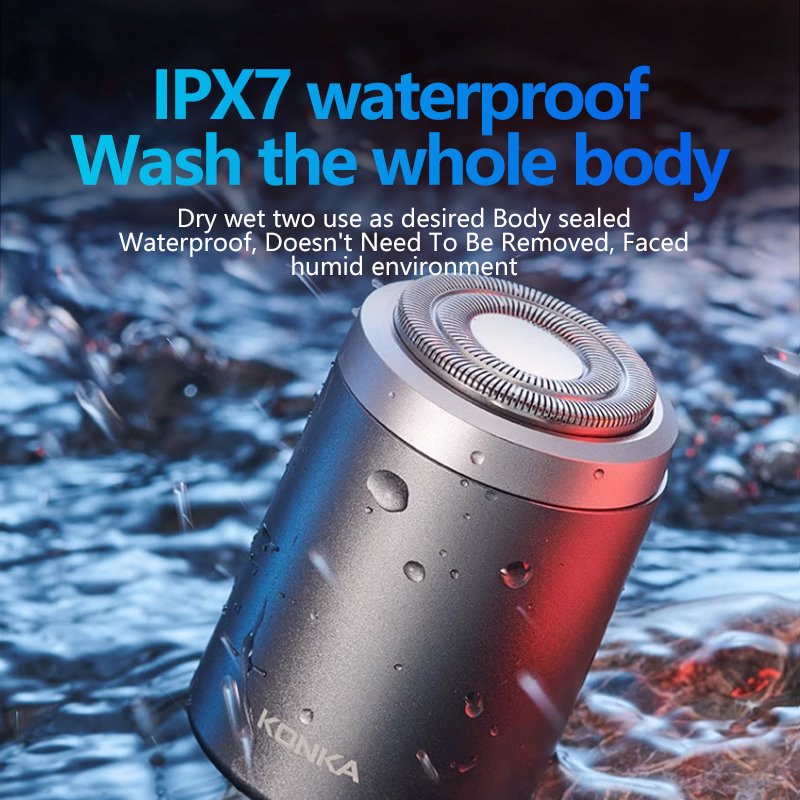KONKA NEW UPGRADE KS MINI8 RAZOR IPX7 Waterproof Shaver | Shopee Malaysia