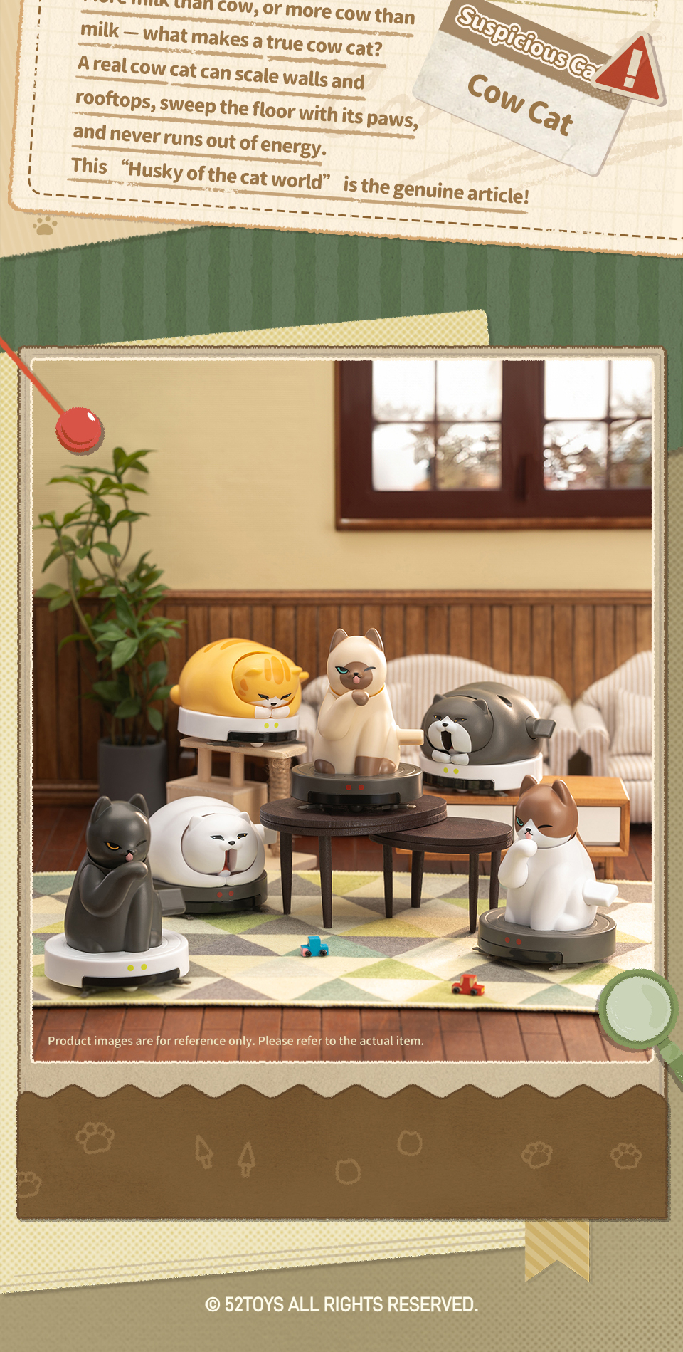 52TOYS QueSera Series-iRobocat Series Blind Box Figure Toy | Shopee ...