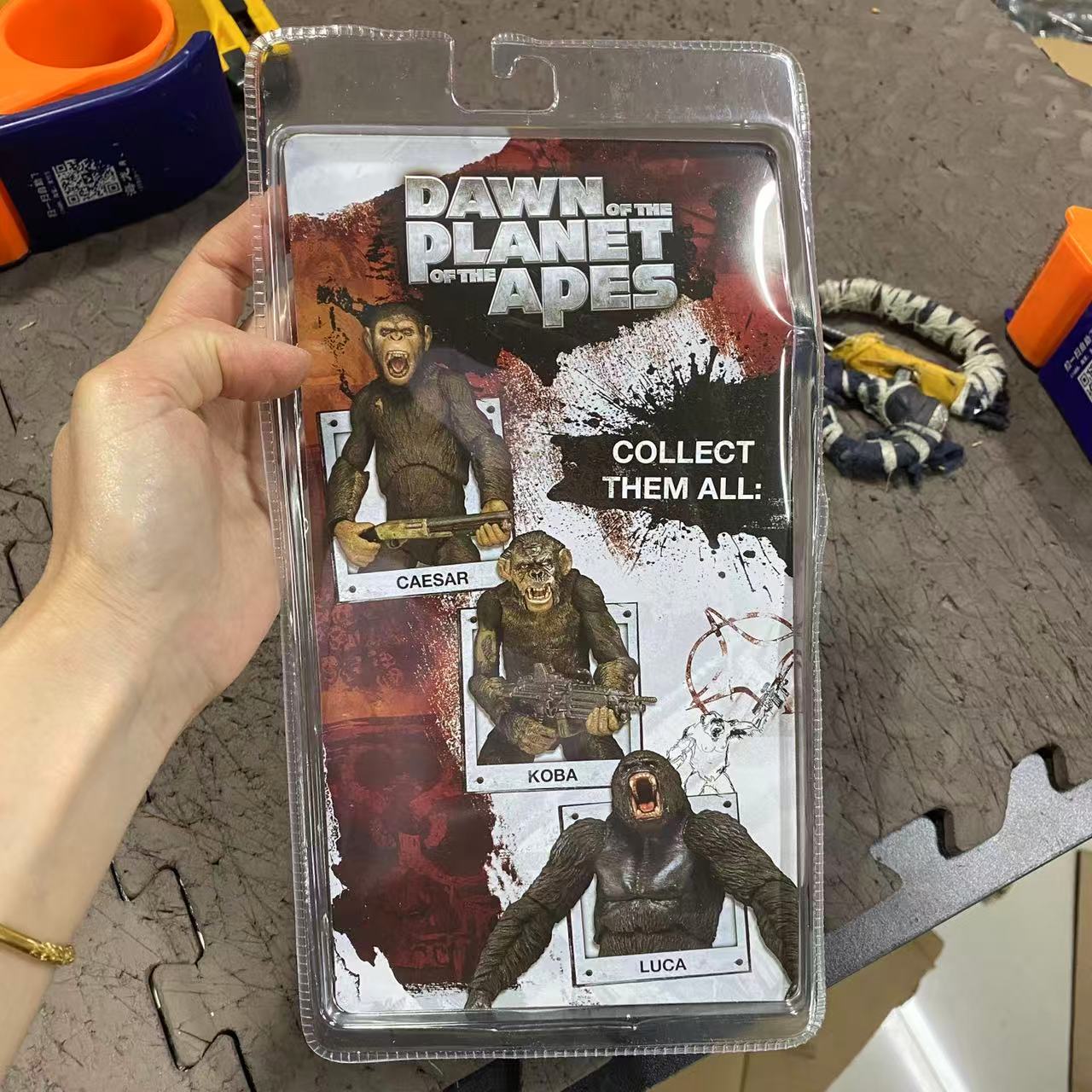 Rise of The Planet of The Apes Caesar Koba Luca Maurice Figure PVC Collection Toys | Shopee Malaysia