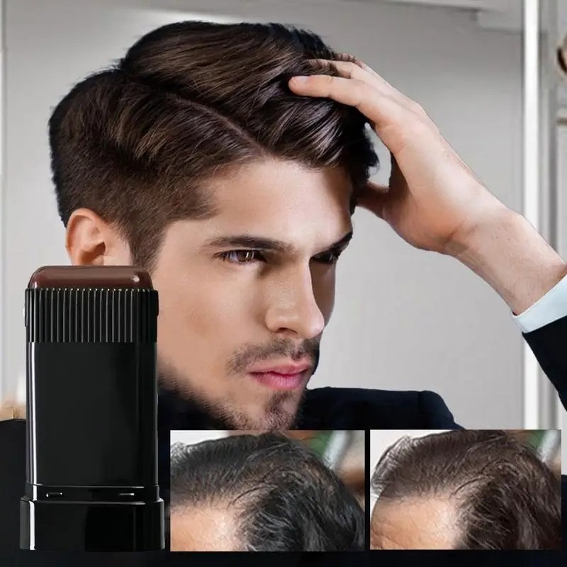 Temporary Hair Beard Color Wand: Standing Results For Root Blending And ...