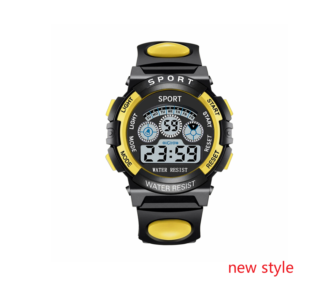 Waterproof Kids LED Watch with Luminous Multifunction Display for Boys ...