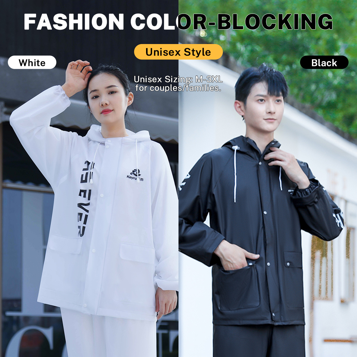 [HOUSGOOD]baju hujan waterproof Outdoor PVC raincoat for motorcycles ...