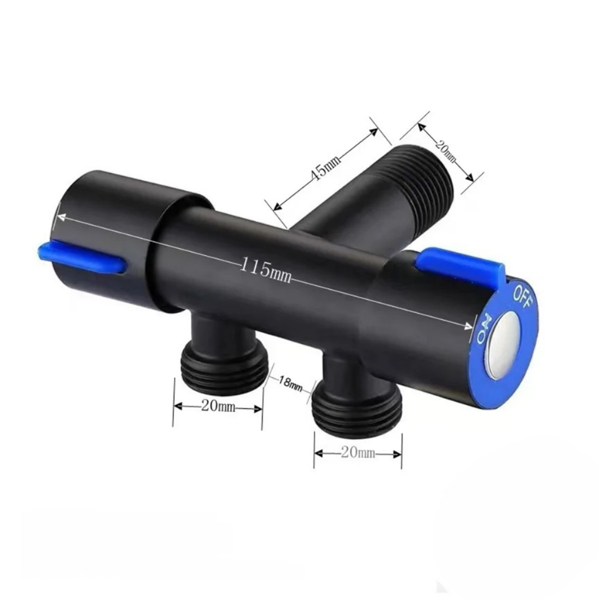 [HOUSGOOD]Kitchen kepala paip two-way angle valve stainless steel ...