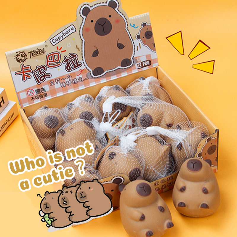 Capybara Anti Stress Toy Slow Rebound Toy Cute simulation Capybara ...