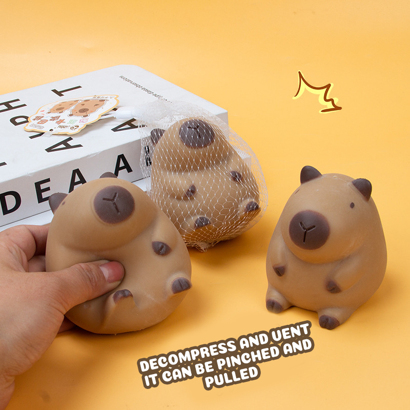Capybara Anti Stress Toy Slow Rebound Toy Cute simulation Capybara ...