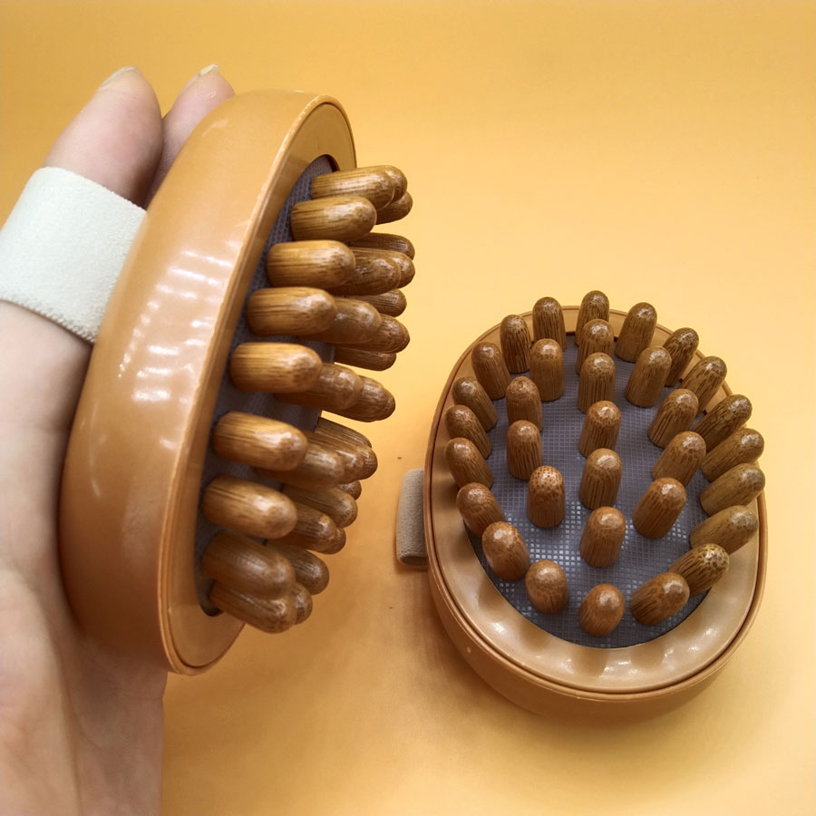 Wooden Gua Sha Massage Tool, Beechwood Body Scraping Brush For ...