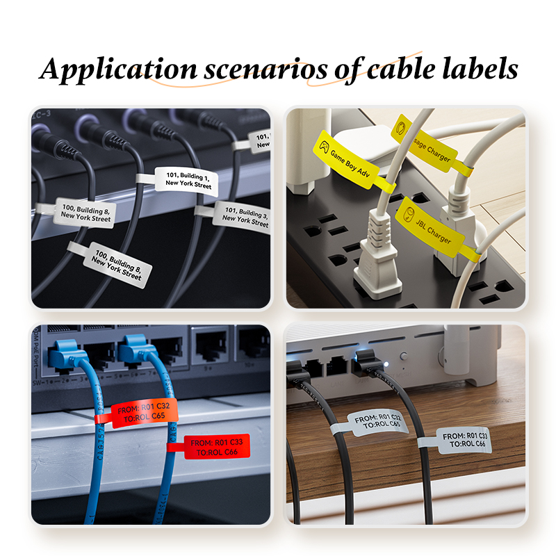 NIIMBOT Cable Label Paper For Niimbot D110/D11/D101/H1S Printer ...