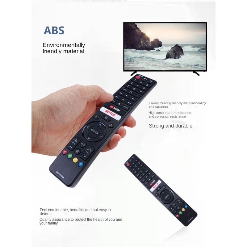 For SHARP GB345WJSA LED/Android TV/Smart TV Remote Control Compatible ...