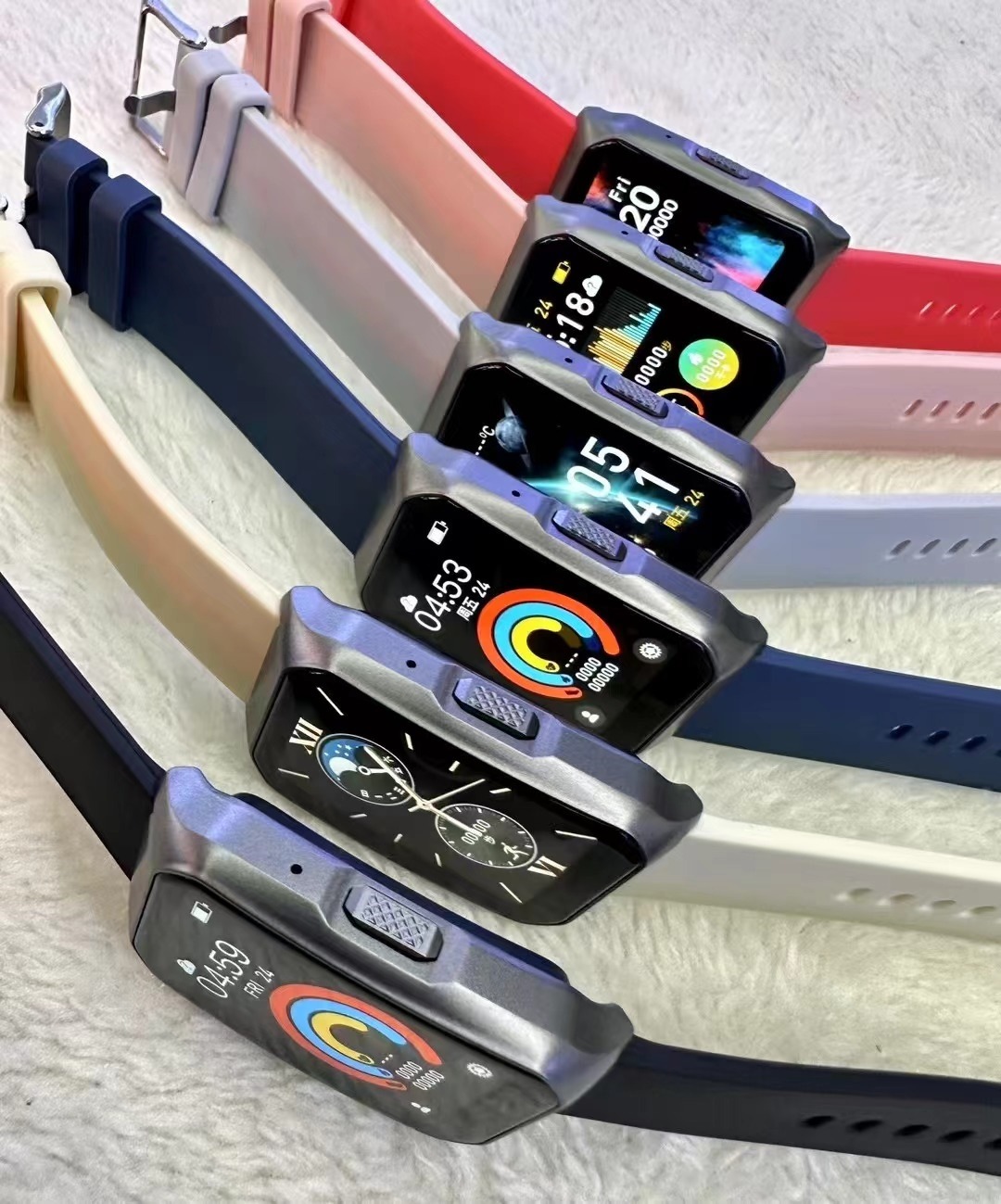 【Local Shipment】Non Invasive Blood Glucose Smart Watch Blood pressure ...