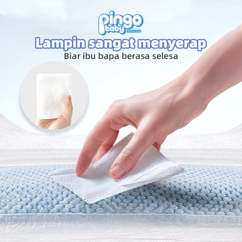 Pingo Pull-Up Pants Premium Diapers Size-S M L XL XXL XXXL 50PCS baby ...