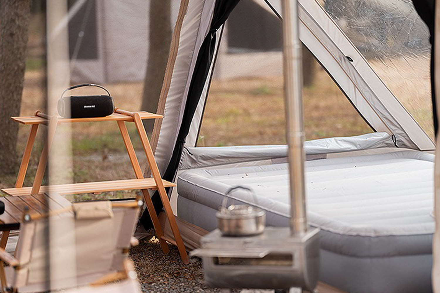 MOUNTAIN inflatable tent, family tent, luxury tent, two-bedroom tent ...