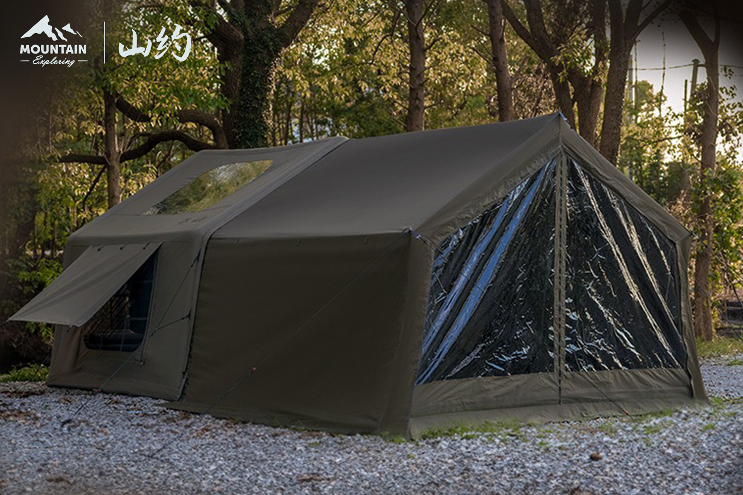 Mountain Inflatable Tent Family Tent Luxury Tent Large Space Tactical ...