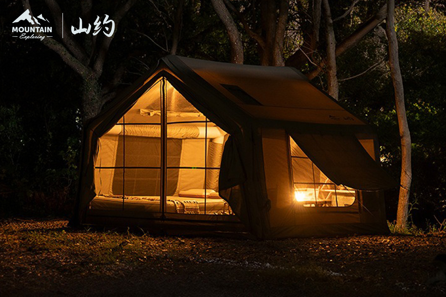 Mountain Inflatable Tent Family Tent Luxury Tent Large Space Tactical ...
