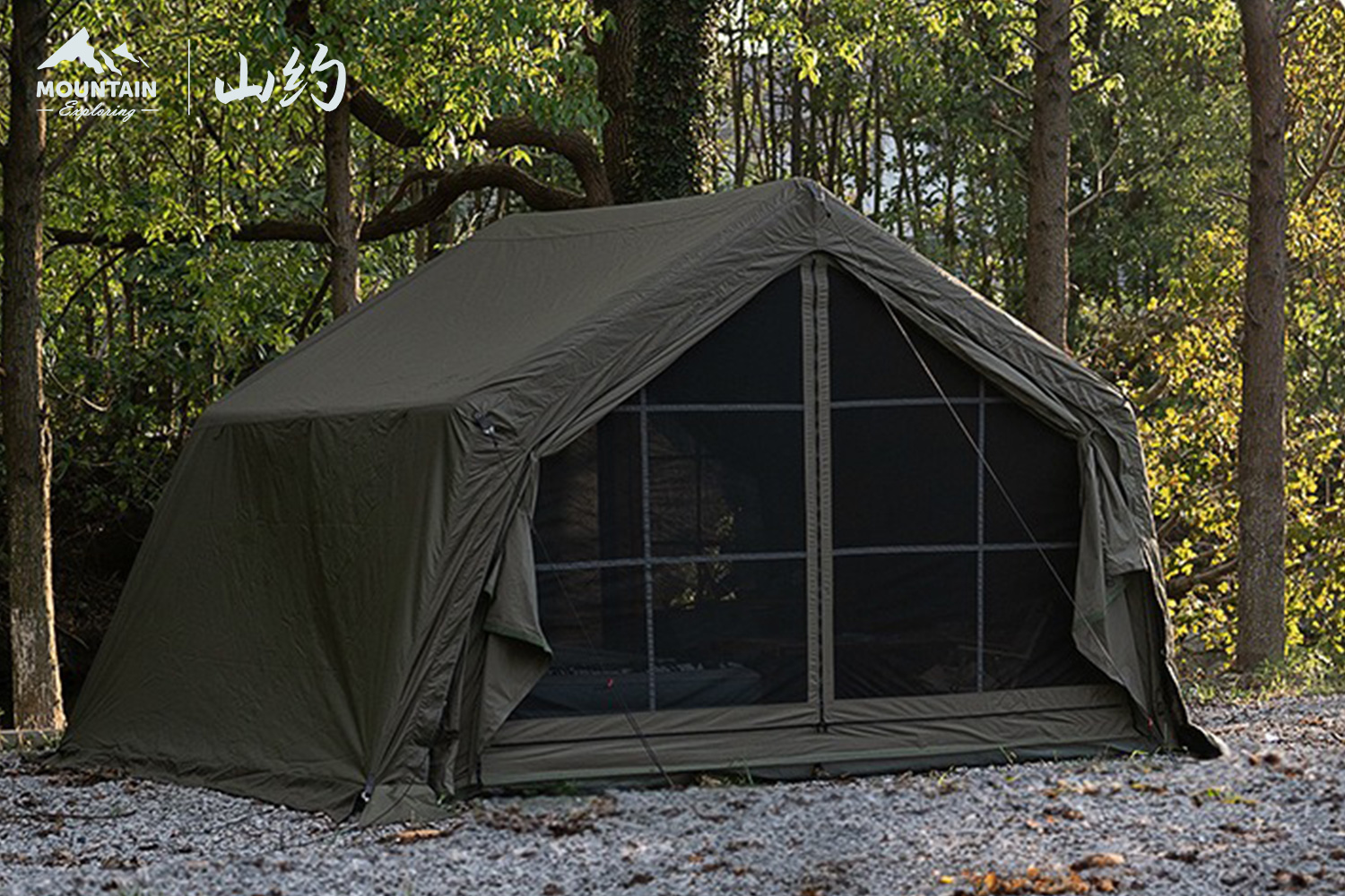 Mountain Inflatable Tent Family Tent Luxury Tent Large Space Tactical ...