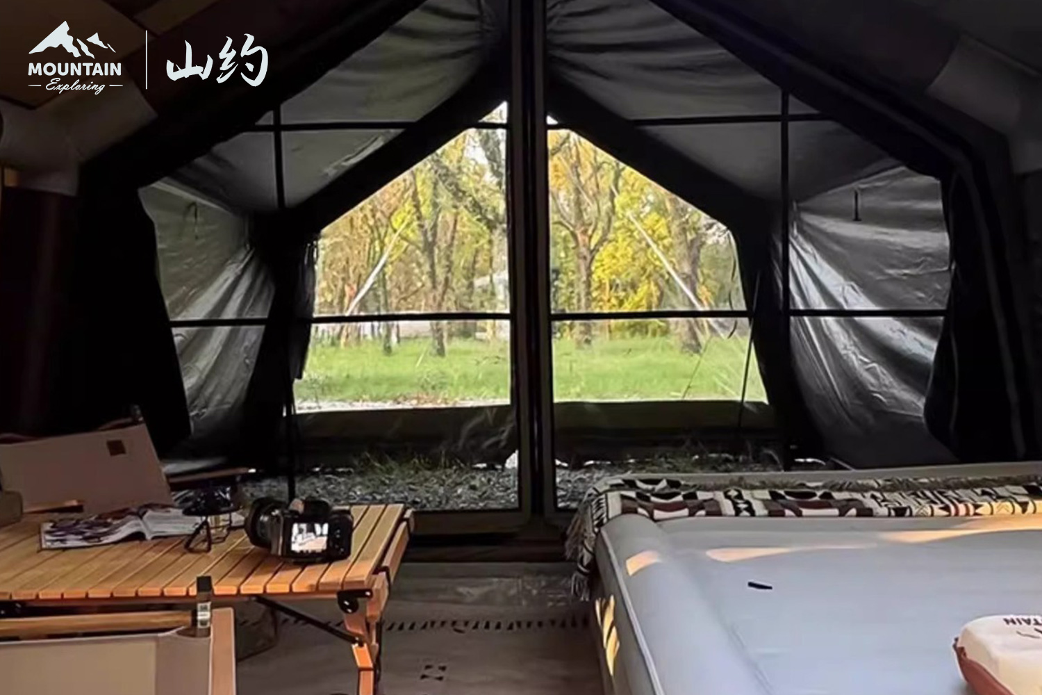 Mountain Inflatable Tent Family Tent Luxury Tent Large Space Tactical ...