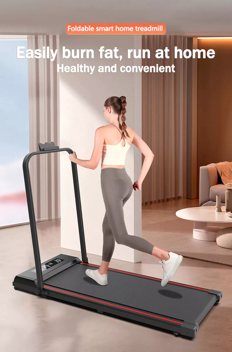 Luckinmall Walking Treadmill Indoor Running Walking Pad Foldable Smart ...