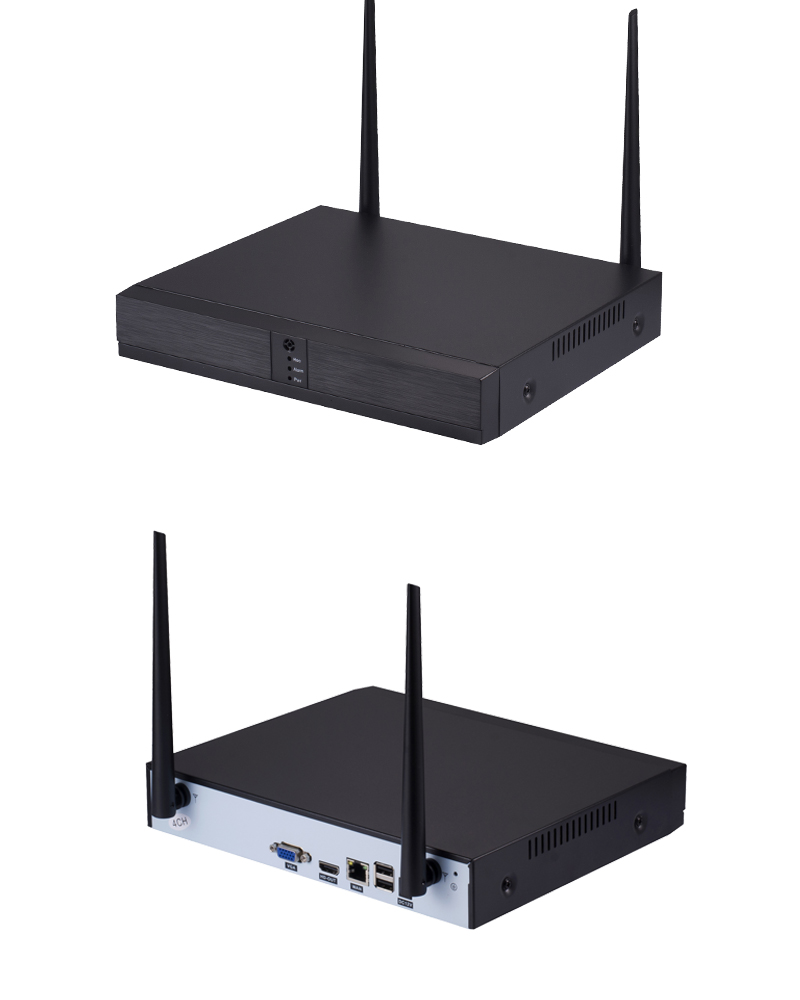 Tuya Outdoor NVR Kits 4CH NVR 4pcs IP Wifi Waterproof Camera LAN Port ...