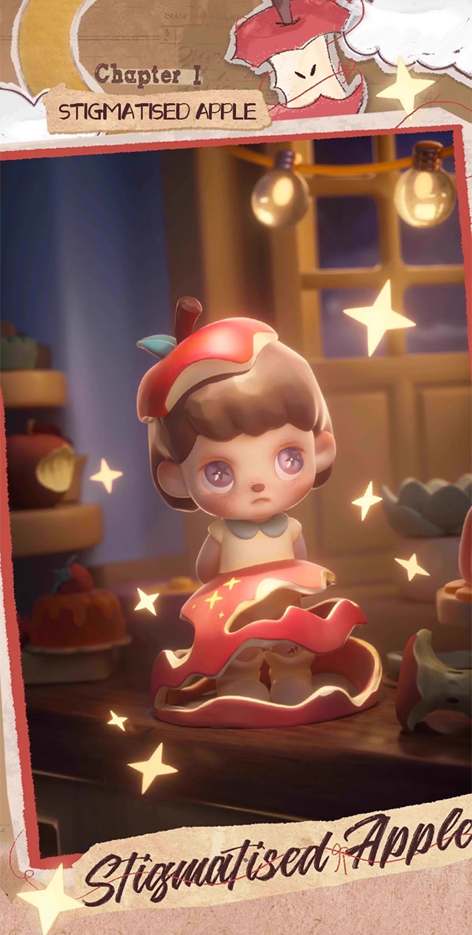 TNTSPACE ANMOO The World is a Lying Fairy Tale Series Blind Box Figure Birthday Gifts Action ...