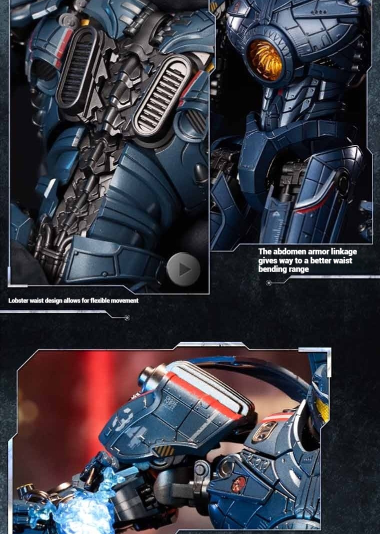 GONG GIPSY DANGER Pacific Rim Alloy Action Figure Dangerous Wanderer ...