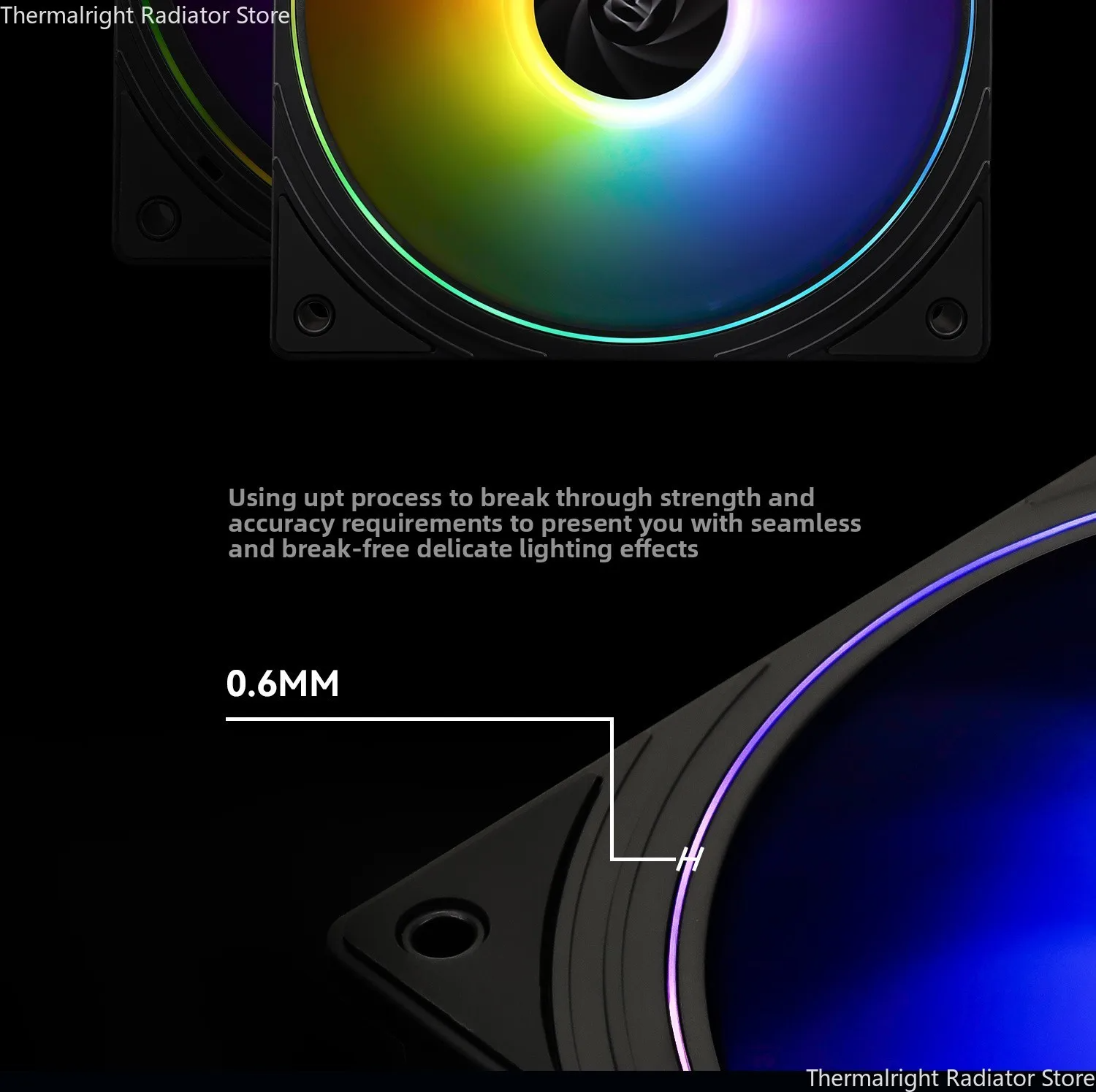 Thermalright TL-S12-S ARGB Case Fan CPU Fan 120mm Cooler Fan PC PWM ...