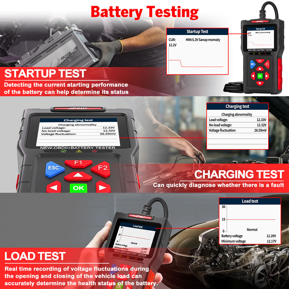 【Bahasa Melayu】JFind JF700 Ultra 6V - 24V Car OBD2 Diagnostic Car ...