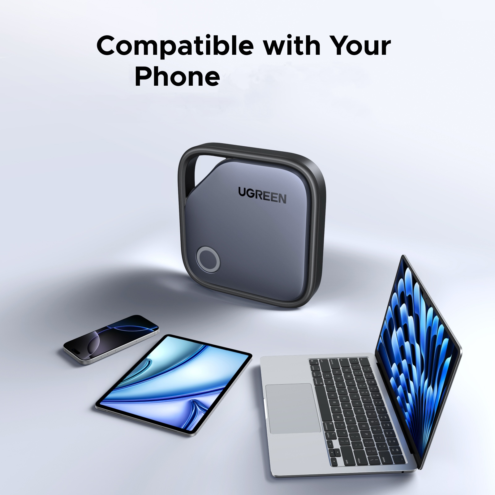 UGREEN Smart Tag Smart Locator Anti Lost Bluetooth5.0 Finder tracker ...