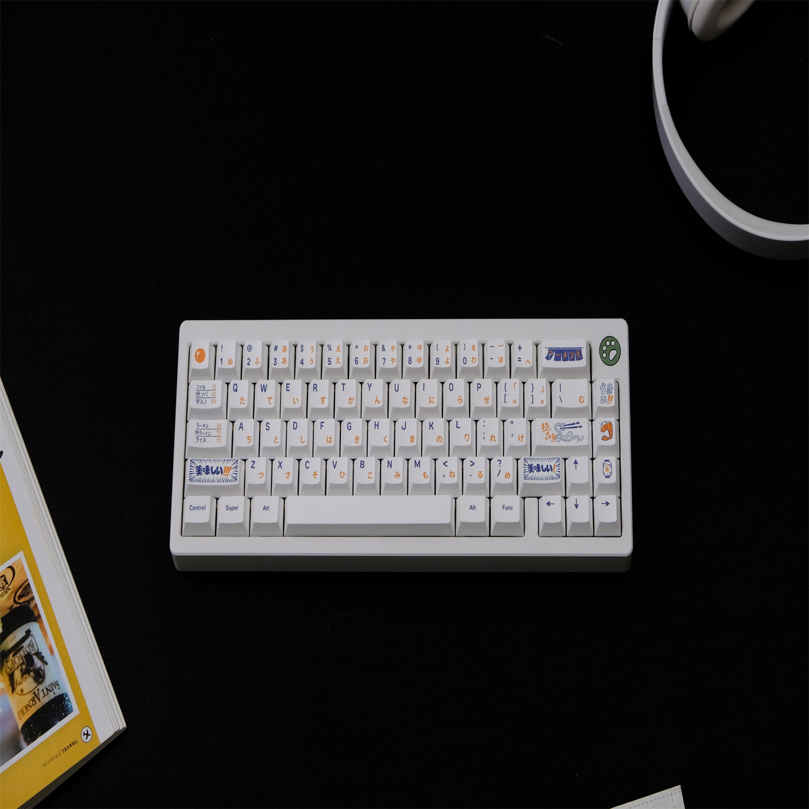 Ichiraku Ramen Keycaps 151 Keys PBT Material Cherry Profile for CHERRY ...